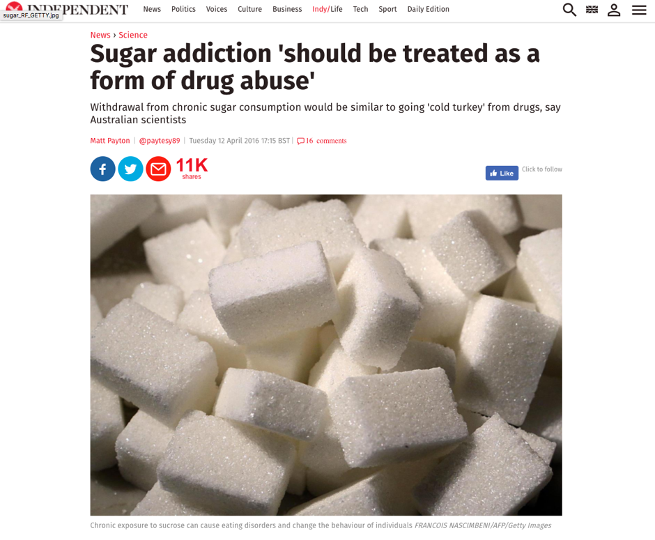 The Truth: Is Sugar Addictive? - Diabetic Muscle & Fitness